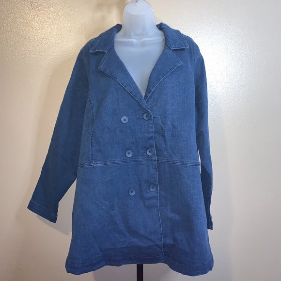 Denim&Co | Jackets & Coats | Denim Co 3x Denim Jacket | Poshmark
